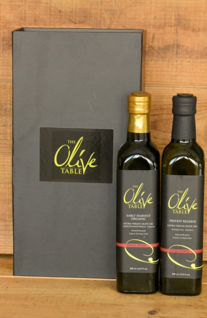 Olive Oil Duo Gift Set - Extra Virgin Olive Oil | The Olive Table ...
